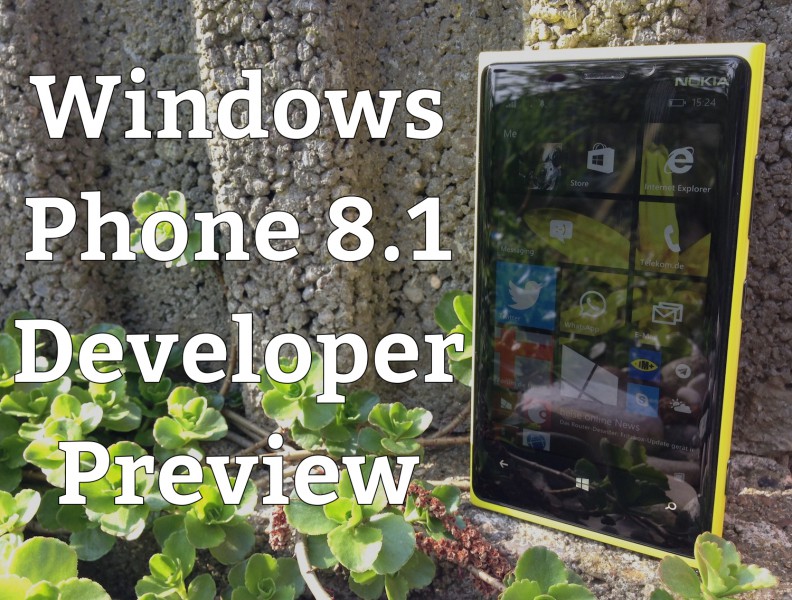 Windows Phone 8.1 Developer Preview: Mein ausführlicher ...
